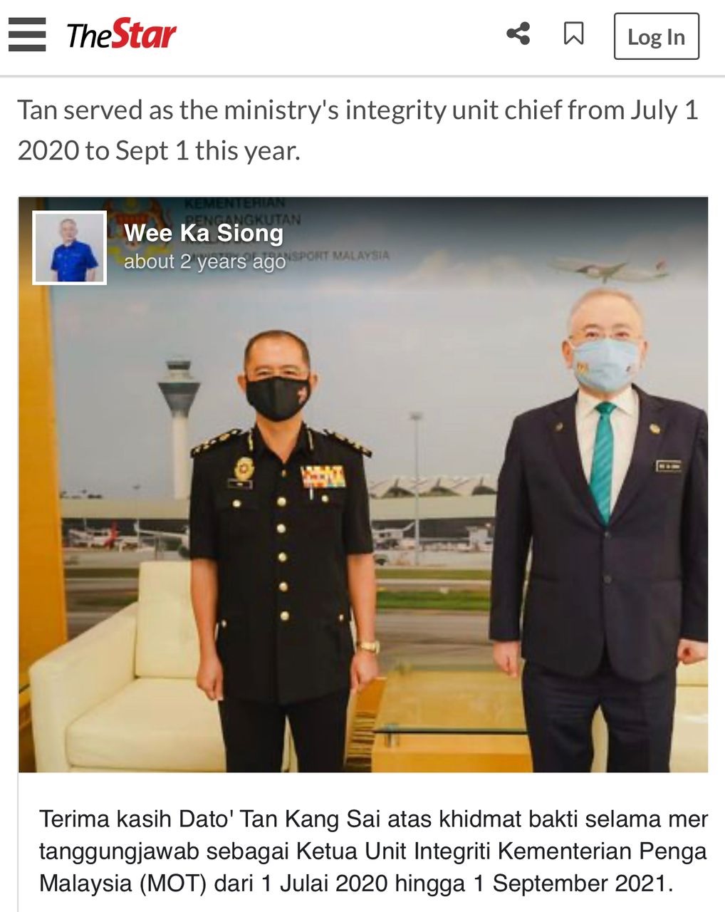 Dalang Mafia Korporat dalam SPRM, Tan Kang Sai & Wong didedah – The Corporate Secret