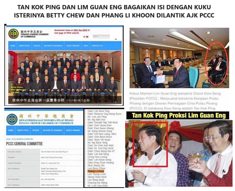 Ketua Menteri Pulau Pinang Kon Yeow saman Tan Sri Tan Kok Ping, SPRM ...
