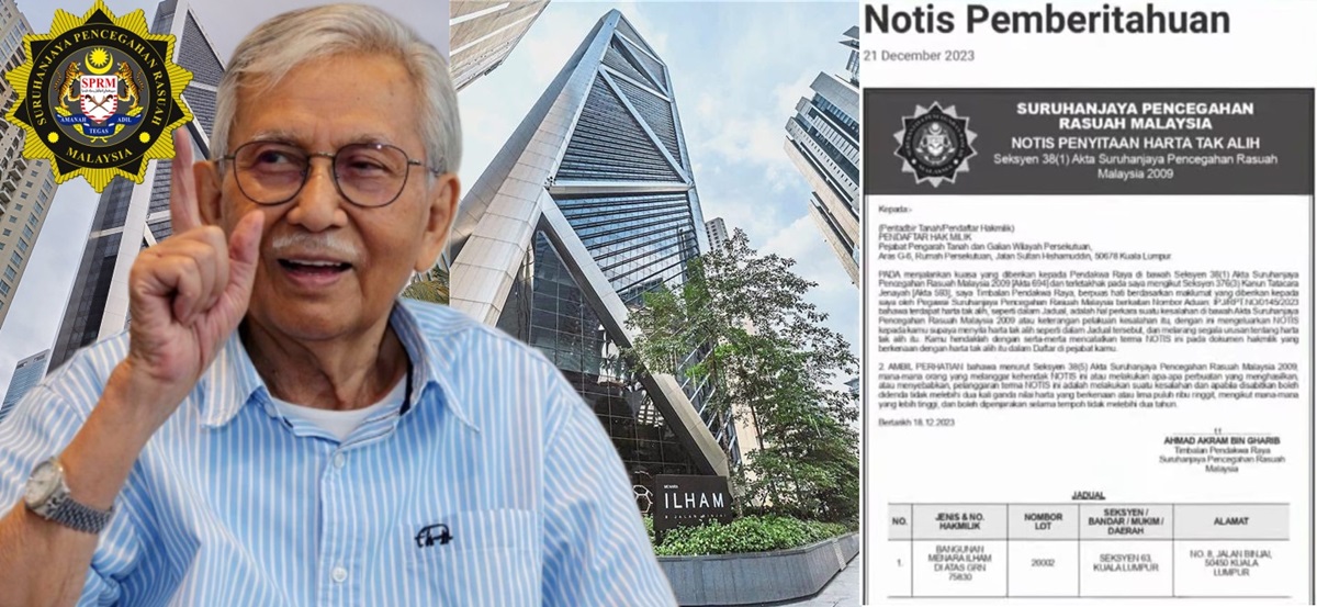 SPRM sita Menara Ilham milik Tun Daim Zainuddin – The Corporate Secret