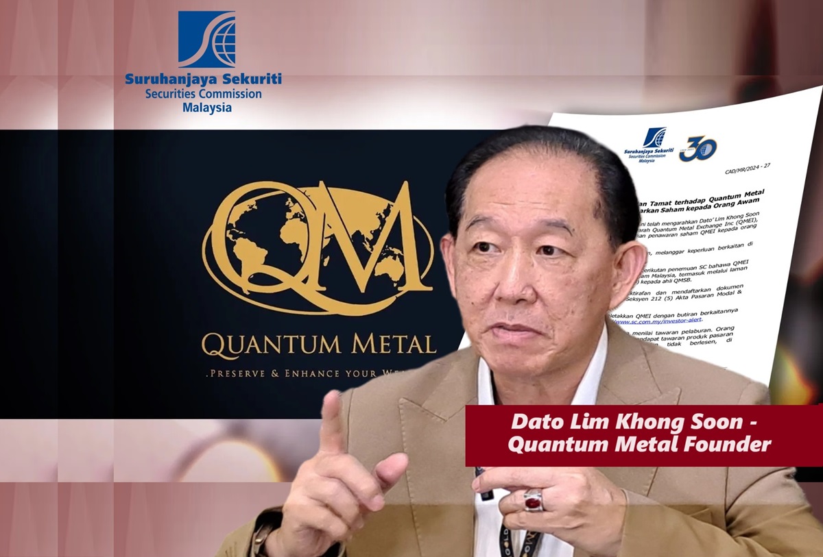 Tiada lesen: SC arah tawaran saham Quantum Metal Exchange Inc kepada ...