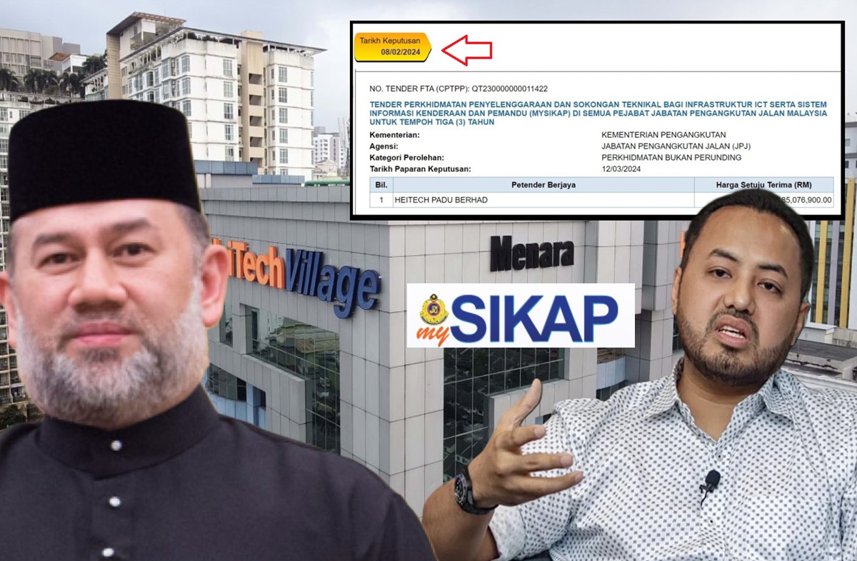 HeiTech Padu menang tender MySIKAP JPJ RM190juta sebelum Farhash & Sultan Kelantan beli saham ...
