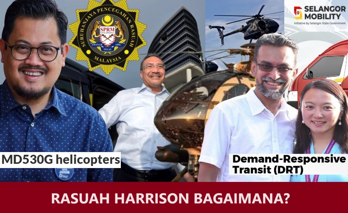 Harrison serang Hannah Yeoh, rasuah Helikopter MD530G RM 321 juta bila ...