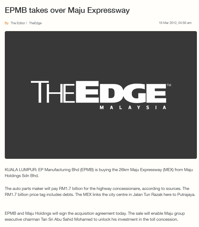 [VIDEO] Projek MEX 2 terbengkalai: SPRM serbu pejabat Tan Sri Abu ...