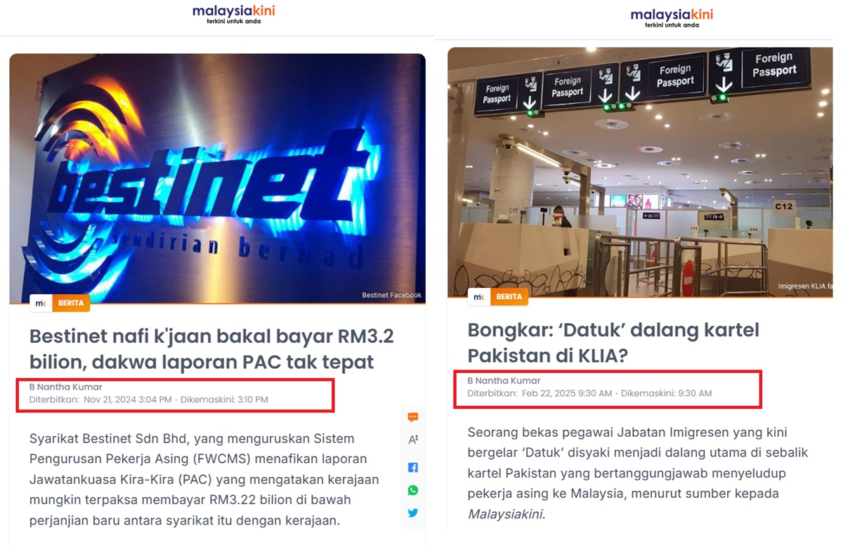 Malaysiakini rasuah: SPRM reman Nantha Kumar minta RM100 ribu dapat ...