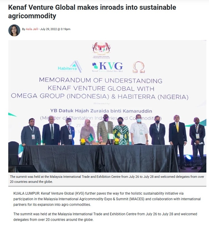 Kroni bekas Menteri, CEO Kenaf Venture Global, isteri dan anak didakwa ...