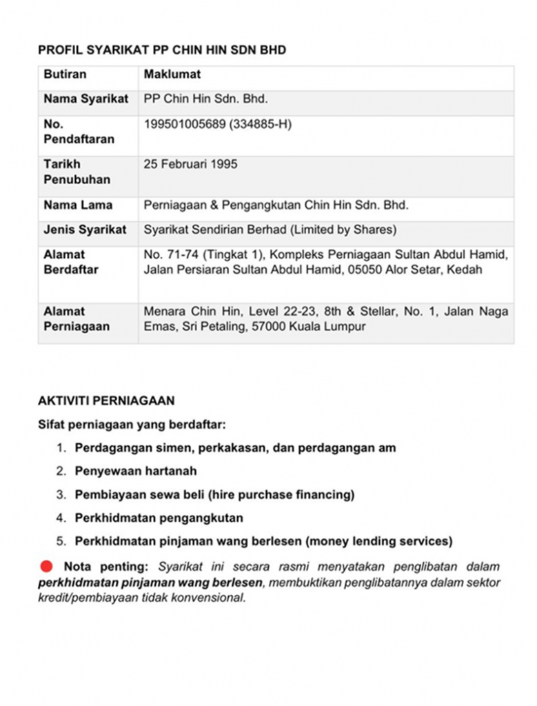 MBI Scheme: The Secret Behind Datuk Seri Chiau Beng Teik’s RM10 Million Payment to Tan Sri Kean ...